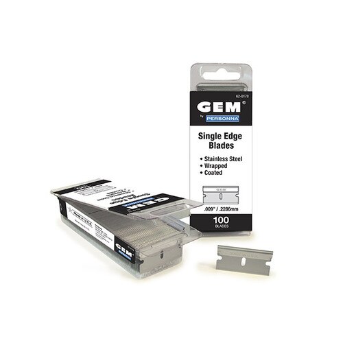 Single Edge, Ptfe- Coated, Stainless Steel Blades Pack of 100 | Cancer ...
