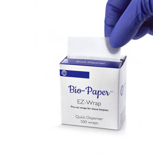 Bio-Paper EZ-Wrap Quick Dispenser Box of 500 | Cancer Diagnostics Inc.