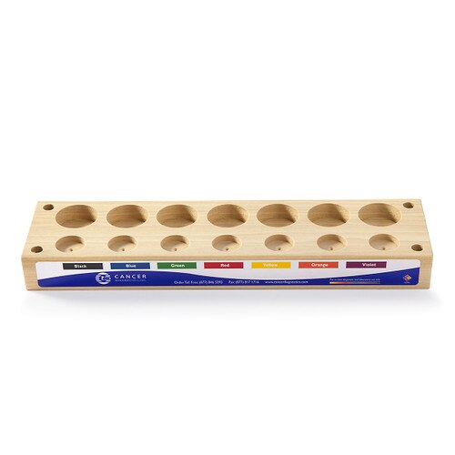 Wood Holding Tray. Holds 7 Bottles (2 oz.) of CDI's Tissue Marking Dyes ...